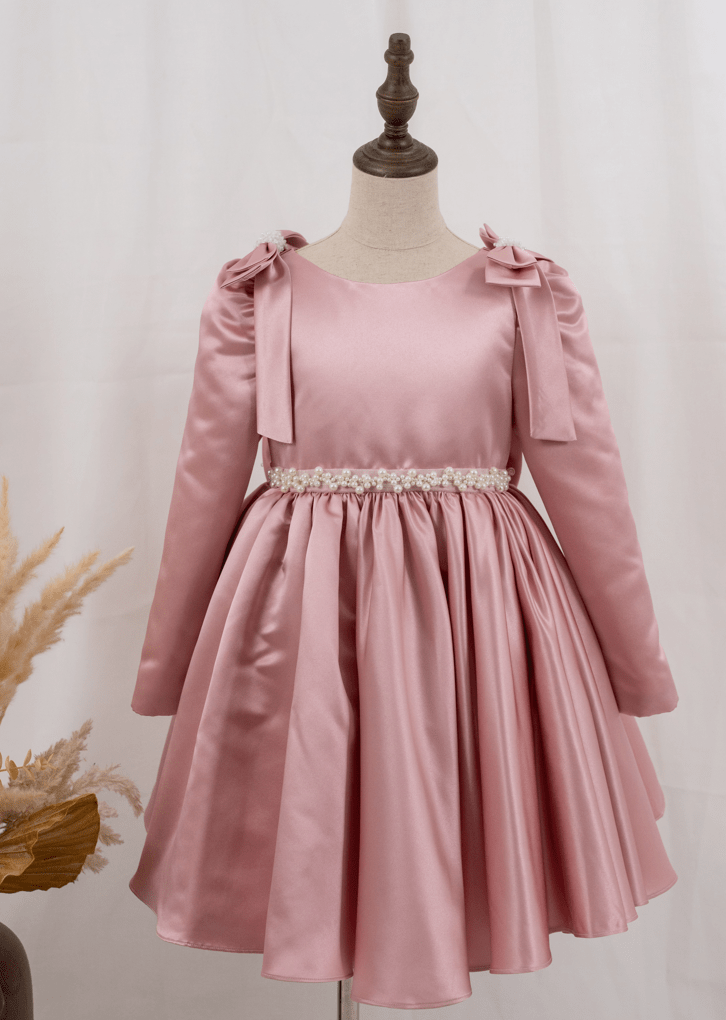 Rosabella Dress- Dusty Pink – Royal Cheeks